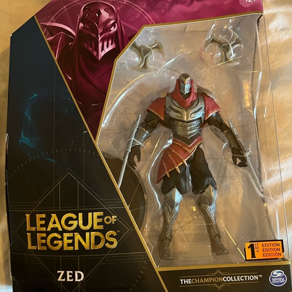 Spin Master | Toys | League Of Legends 6inch Zed Collectible Figure The ...